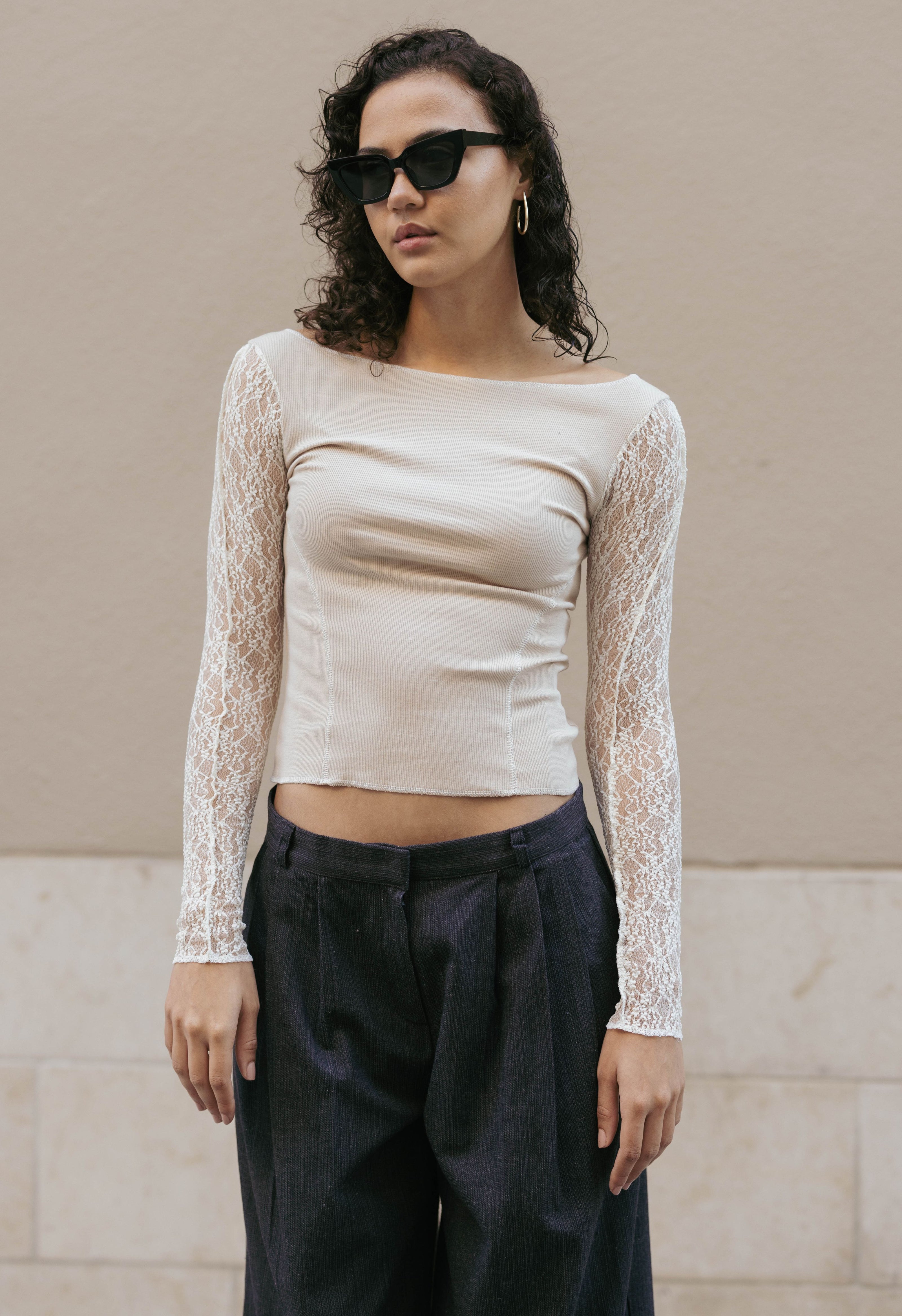 Saylor Top In Nude – The NKC Store