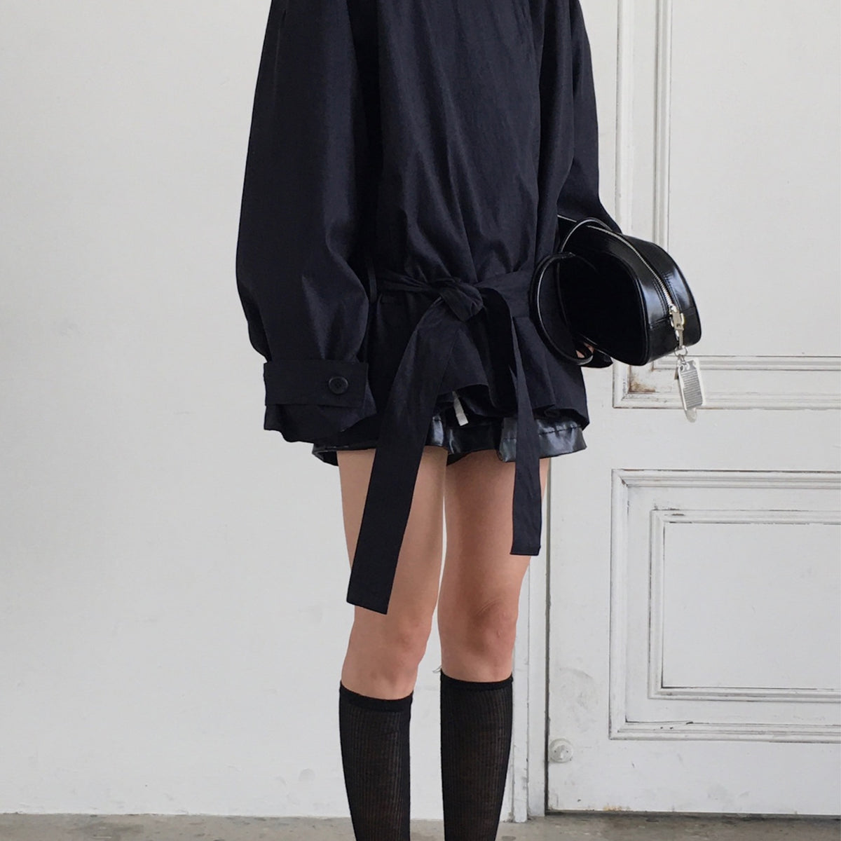 Half Trench in Black – The NKC Store