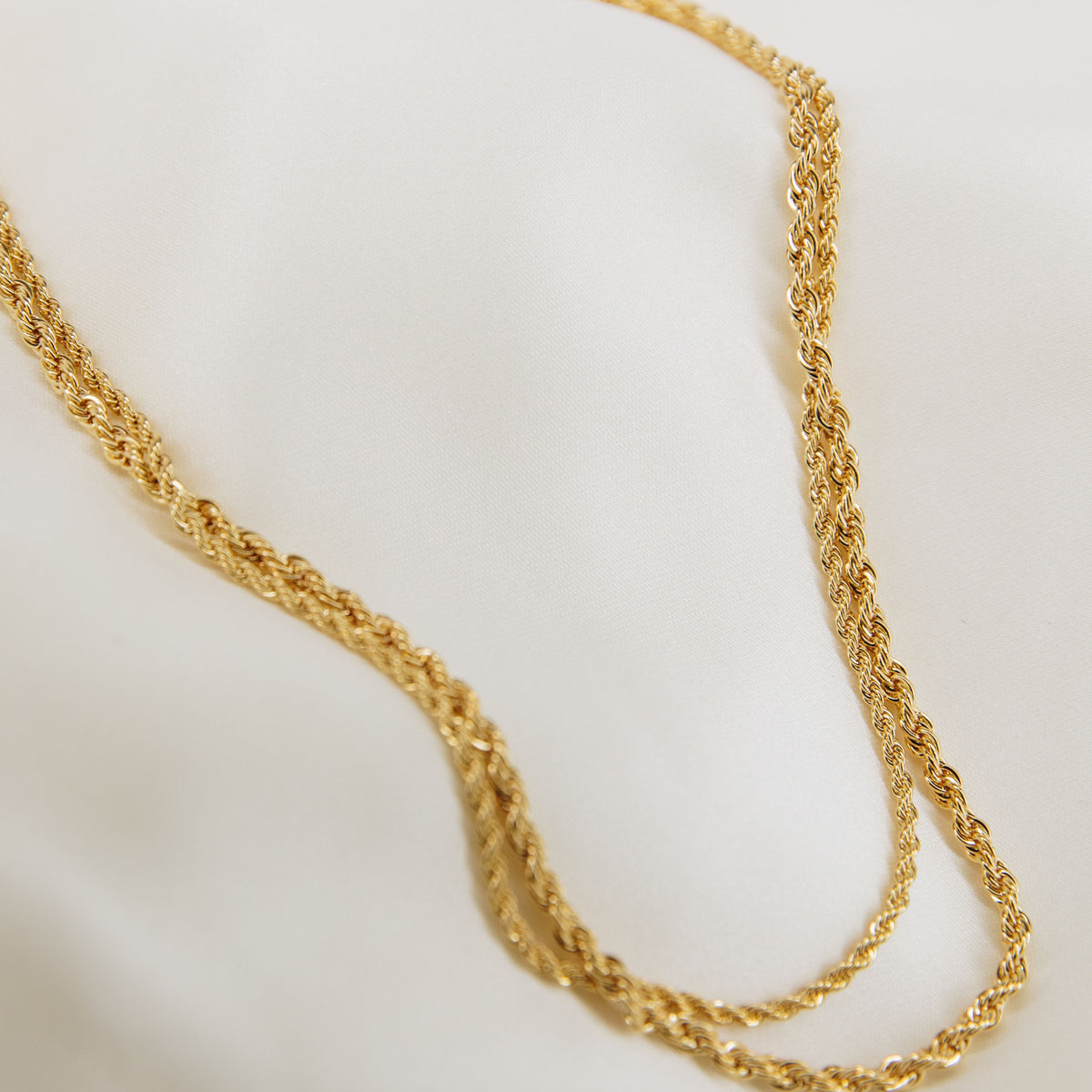 Double Rope Chain Goldfilled – The NKC Store