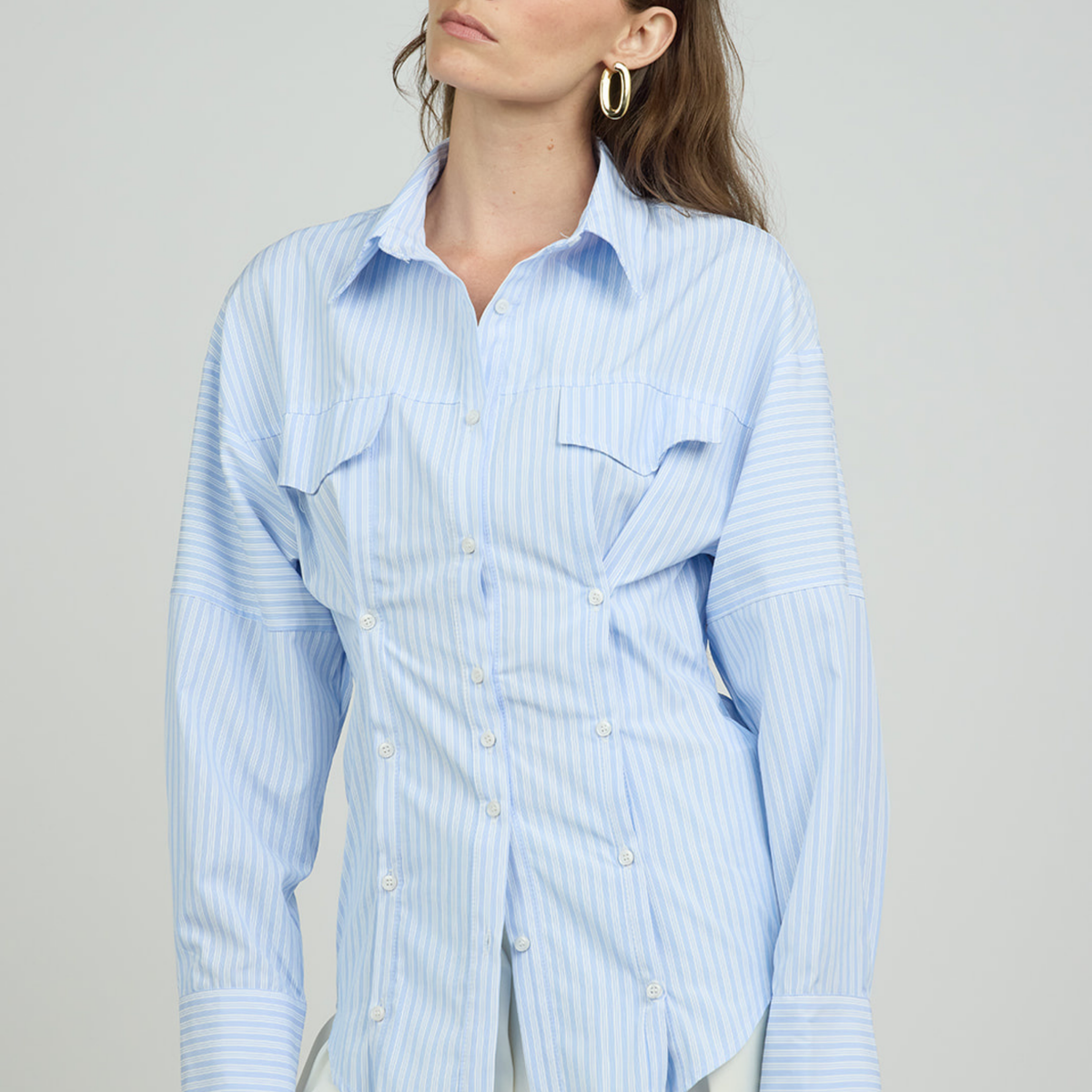 Tailored Button Down in Blue Stripe – The NKC Store