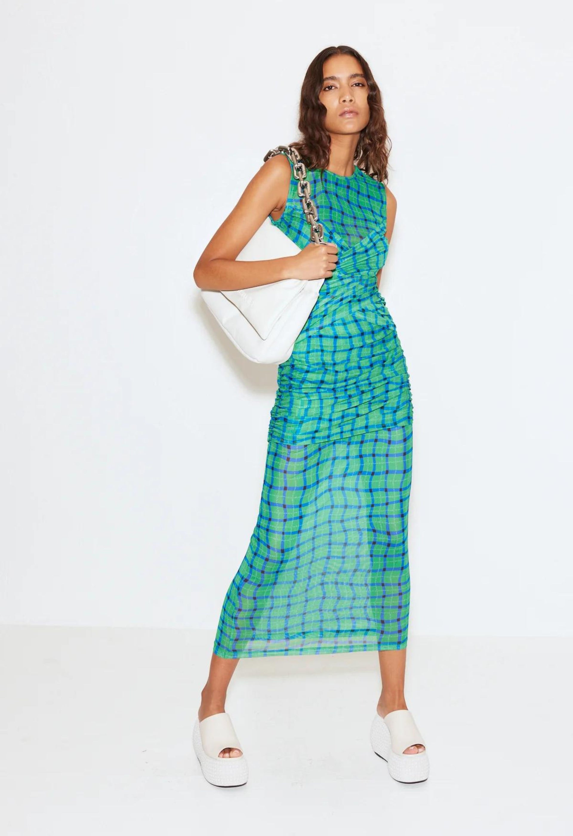 Kinny Dress in Green Plaid – The NKC Store