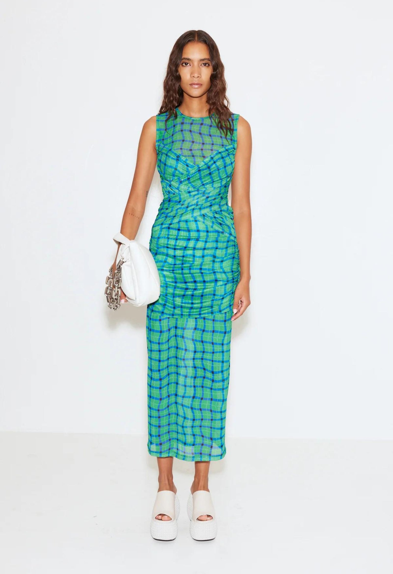 Kinny Dress in Green Plaid – The NKC Store