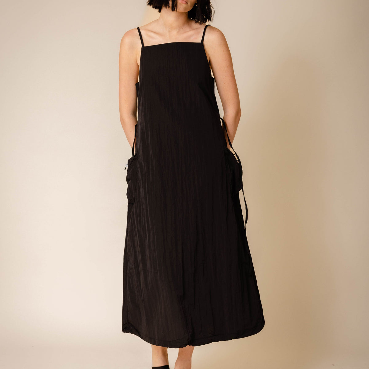 Cargo Dress In Black – The NKC Store
