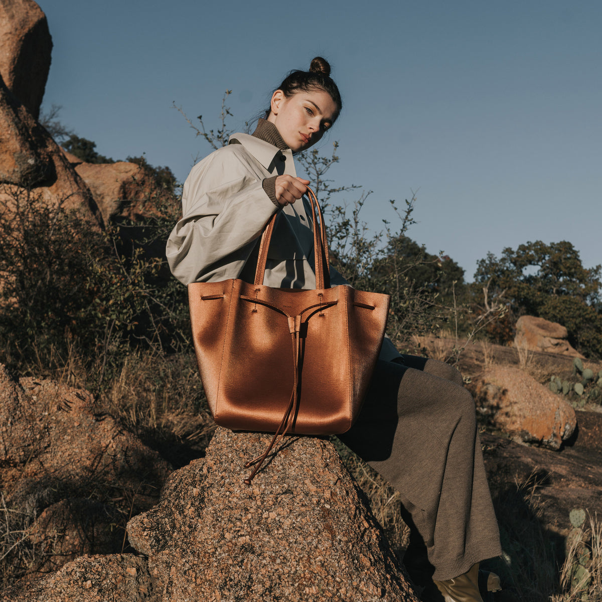 Copper Shopper Bag – The NKC Store